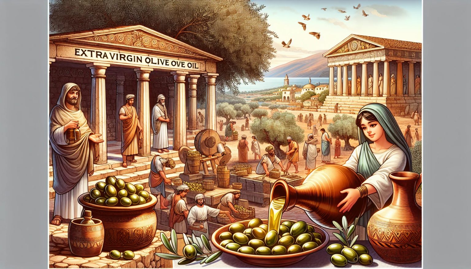 Olio Extravergine: Storia Antica e Uso in Cucina Moderna